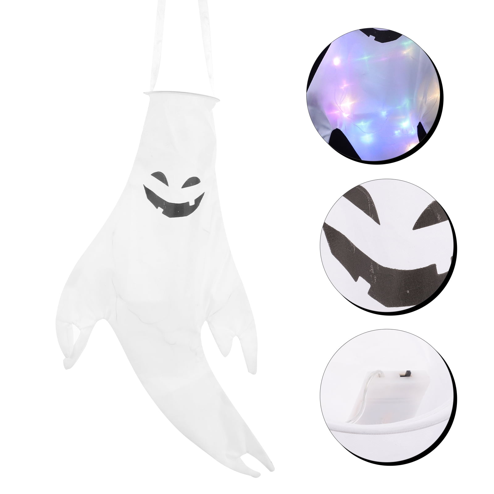 Homoyoyo Luminous Polyester Ghost Windsock for Outdoor Decoration ...