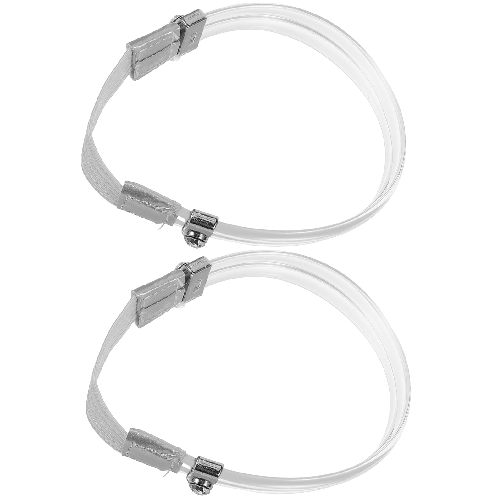 Homoyoyo High Heeled Shoe Straps Pu Leather 1 Pair 3.1x3.1in - Walmart.com