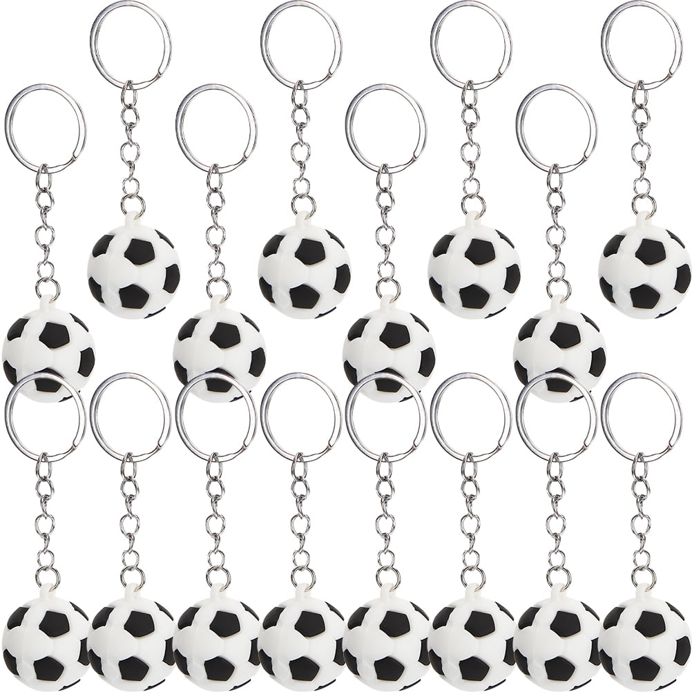 Homoyoyo Kids Soccer Keychains with Sports Ball Design for Backpack ...