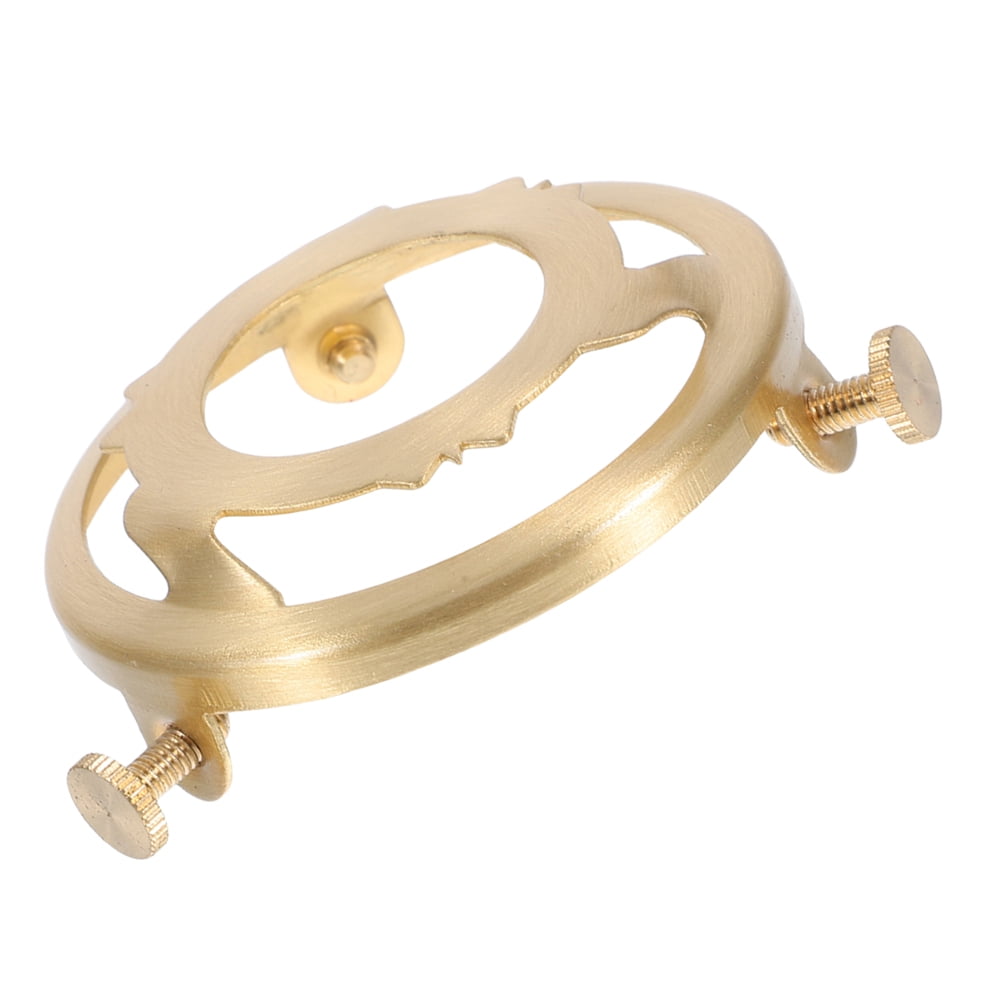 Homoyoyo Lamp Hardware Copper Golden Triangular Lamp Shade Holder ...