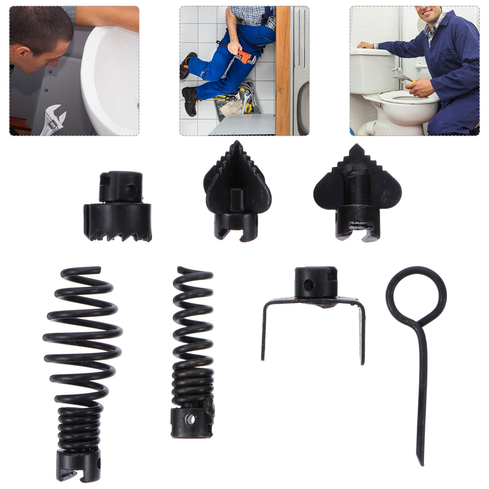Homoyoyo Pipeline Dredging Tool Pipe Dredge Cutter Heads Black Steel ...