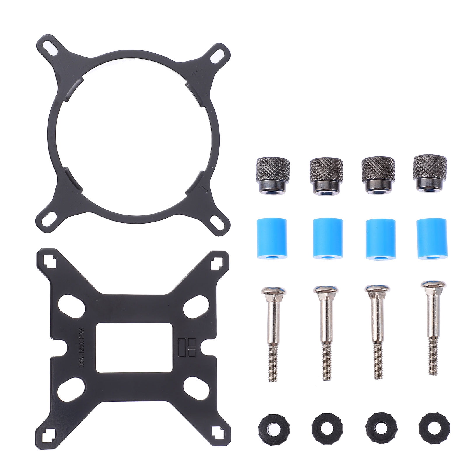 Homoyoyo Mounting Bracket for CPU Fan Metal Black Impact Resistance 1 ...