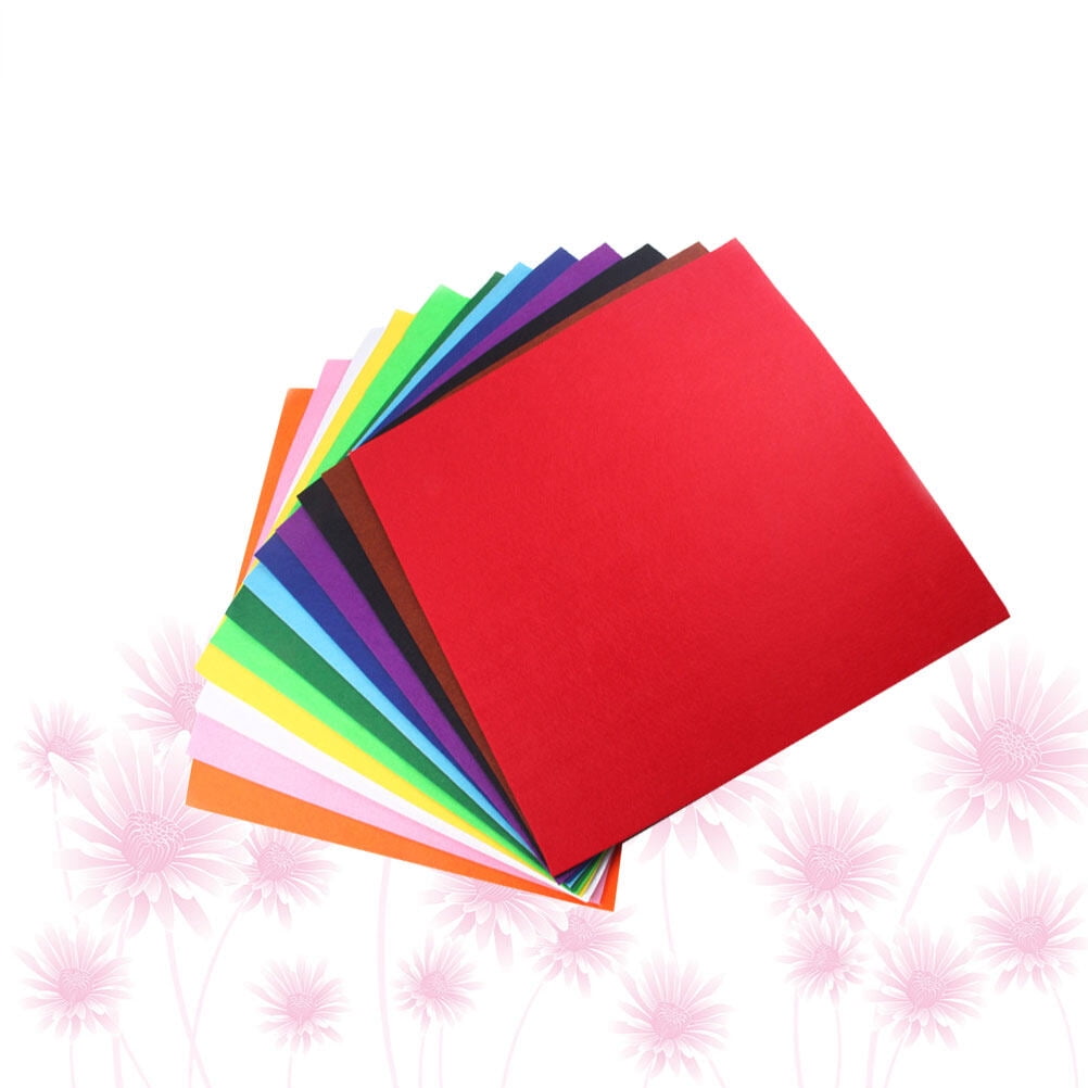 Homoyoyo Fabric Pieces for Crafts Assorted Color Nonwoven Fabric 40Pcs ...