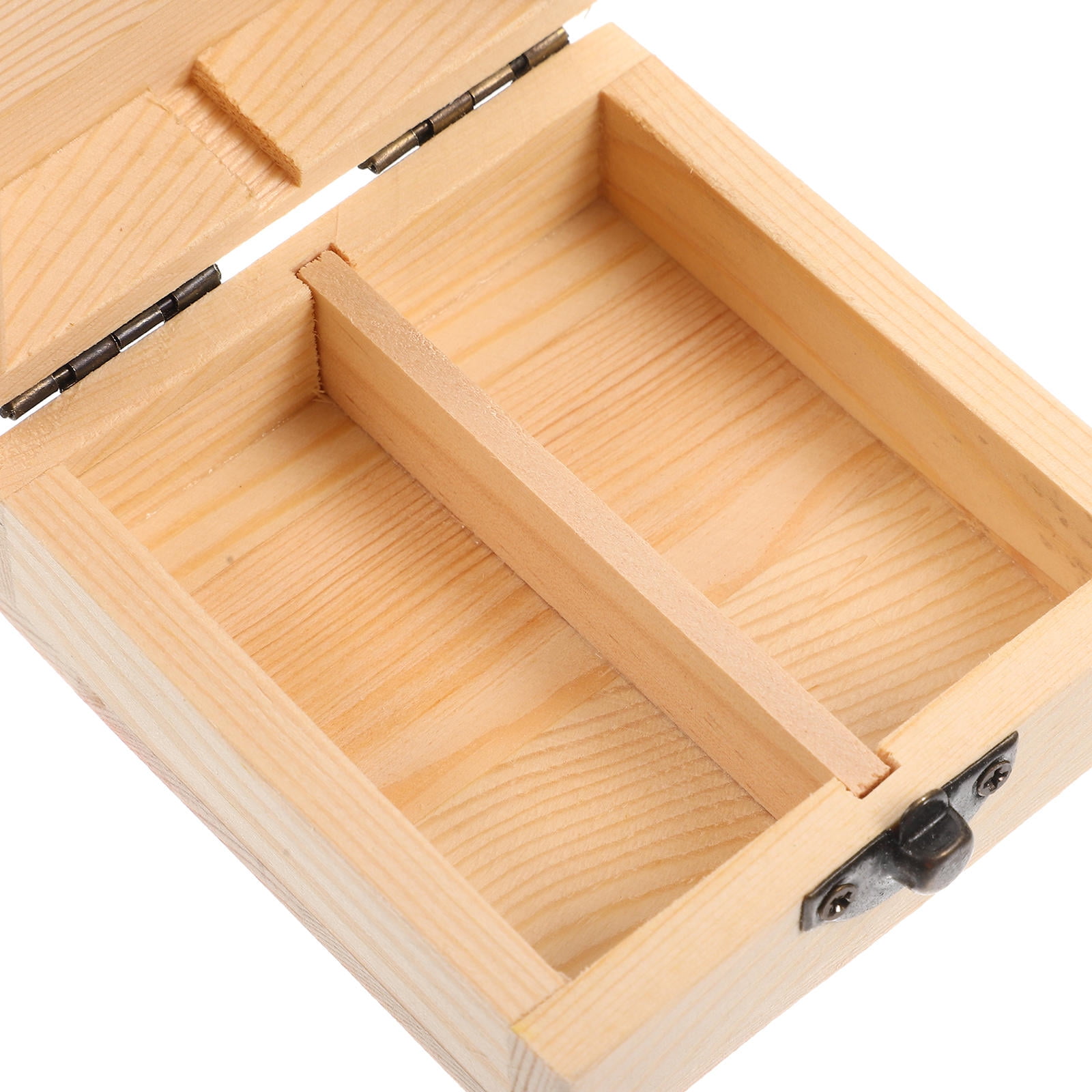 Homoyoyo Essential Oils Storage Case Essential Oil Box Wood 1Pcs 3.3x3 ...