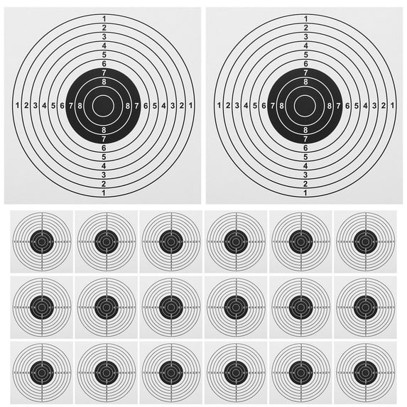 Homoyoyo 100pcs Precision Paper Target Sheets for Backyard Archery ...
