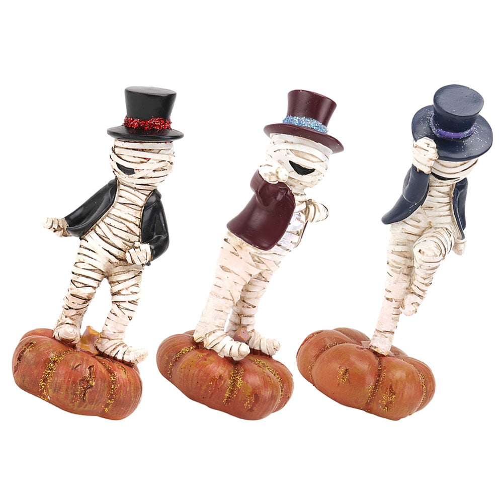 Homoyoyo Compact Size Resin Mummy Sculpture Table Ornament for Family ...