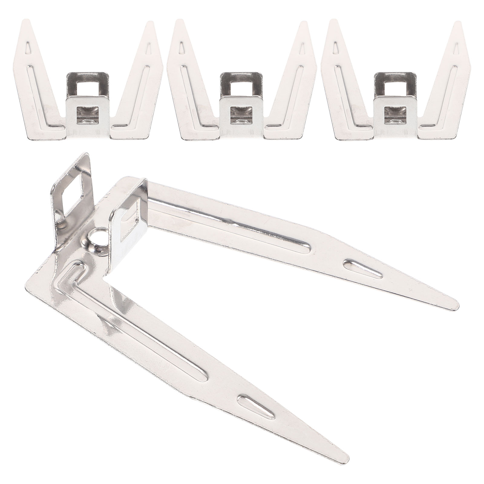 Homoyoyo Stainless Steel Rotisserie Turner 4Pcs Uniform Heating Meat ...