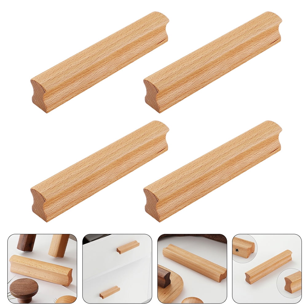 Homoyoyo Round Edges Drawer Handle for Furniture Dresser Pulls Rustic ...