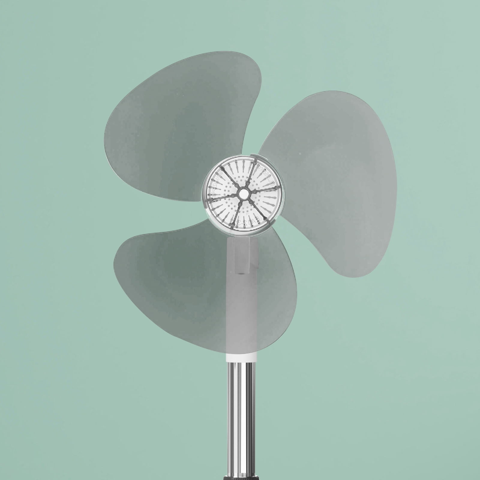Homoyoyo White PP Plastic Fan Blades Accessory for Standing and Table ...