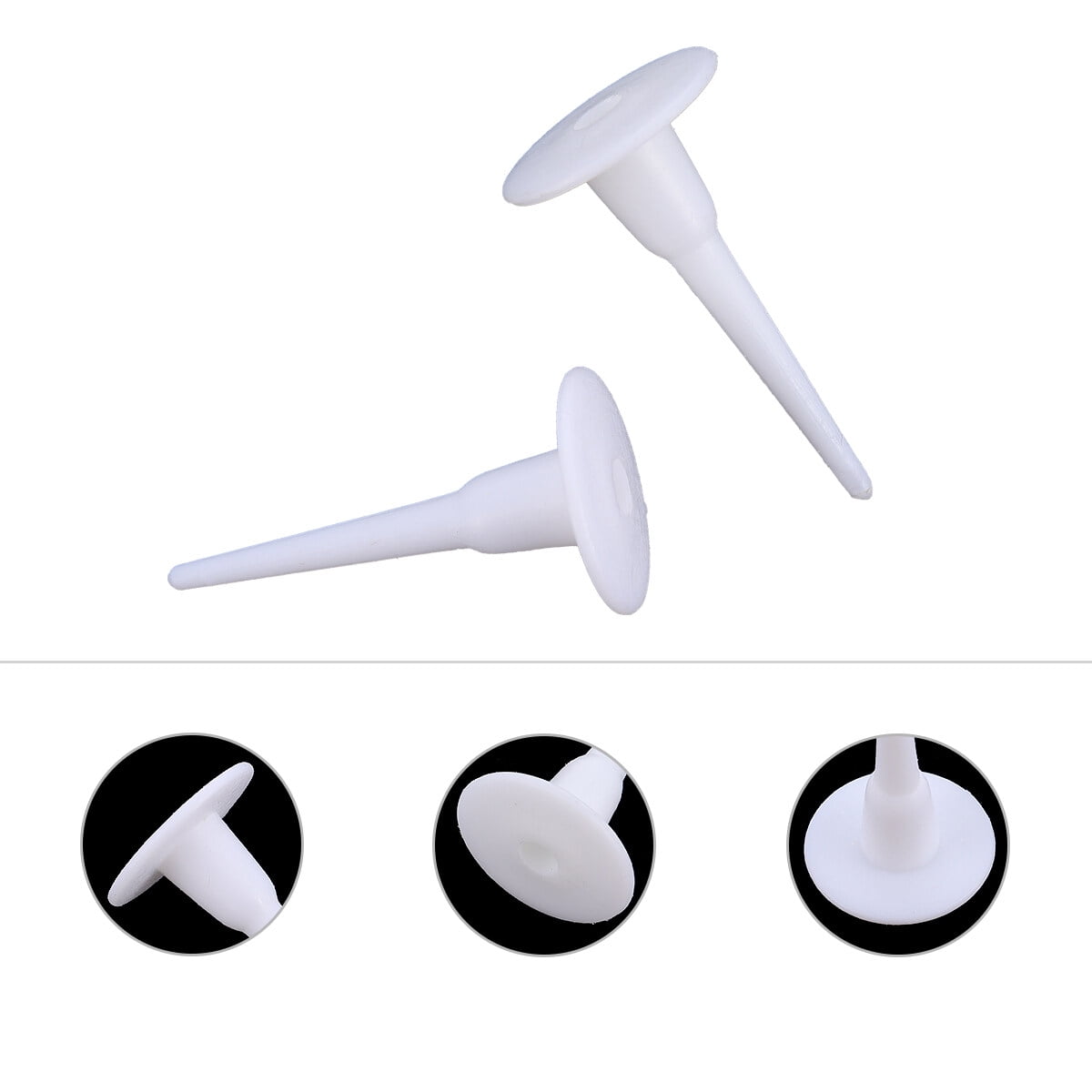 Homoyoyo White Plastic Cake Base Inserts 70Pack for Cream Piping ...