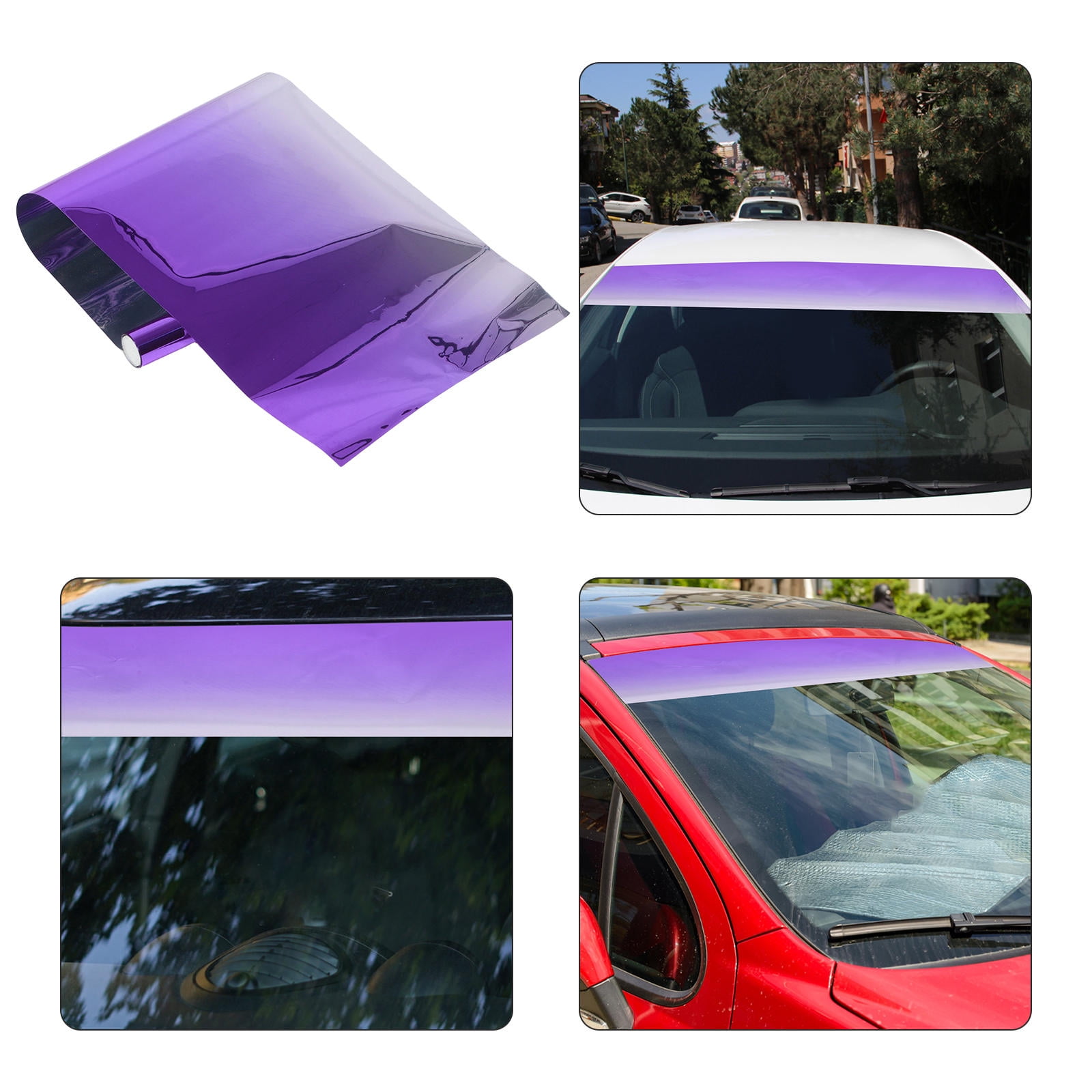 Homoyoyo Durable Multi Pet Truck Windshield Tint Film Uv Blocking Easy ...
