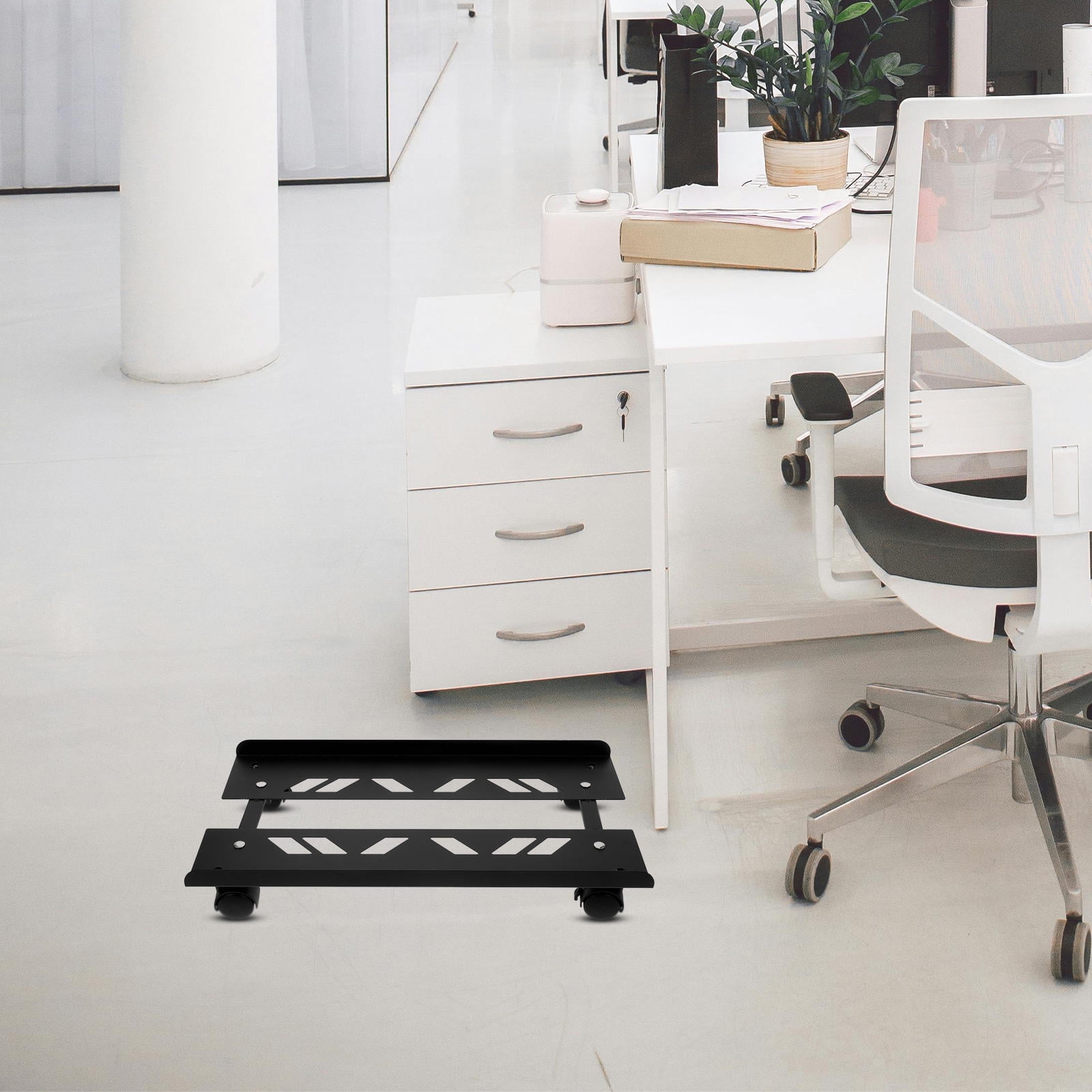 Homoyoyo Mobile Cpu Stand Computer Case Cpu Holder Cold Rolled Steel ...