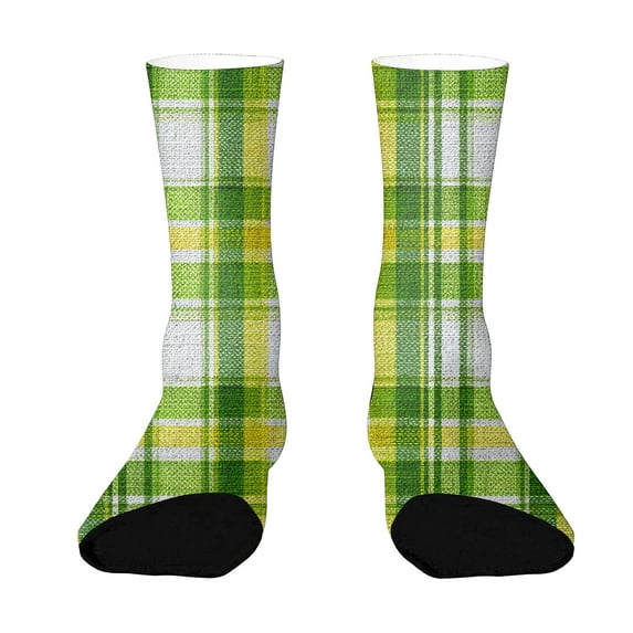 Homozy St Patrick 's Day Socks for Women Novelty Green Shamrocks Print ...