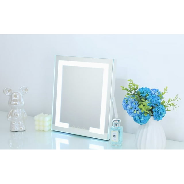 Hompen Hollywood Vanity Makeup Mirror with Adjustable Bedroom LED ...