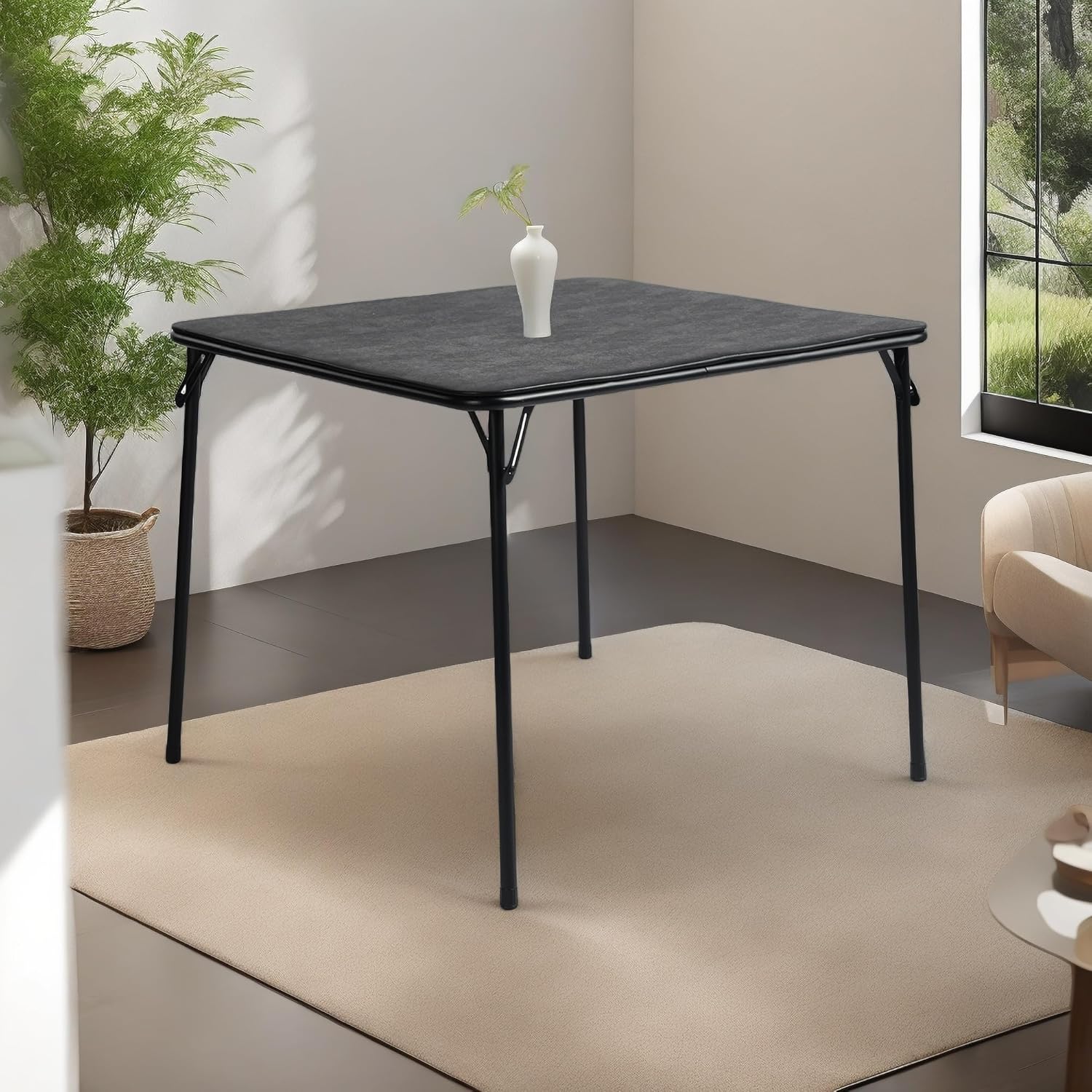 Homy Casa 1-Pack Writing Desk, Minimalist Design, Durable Metal Frame ...