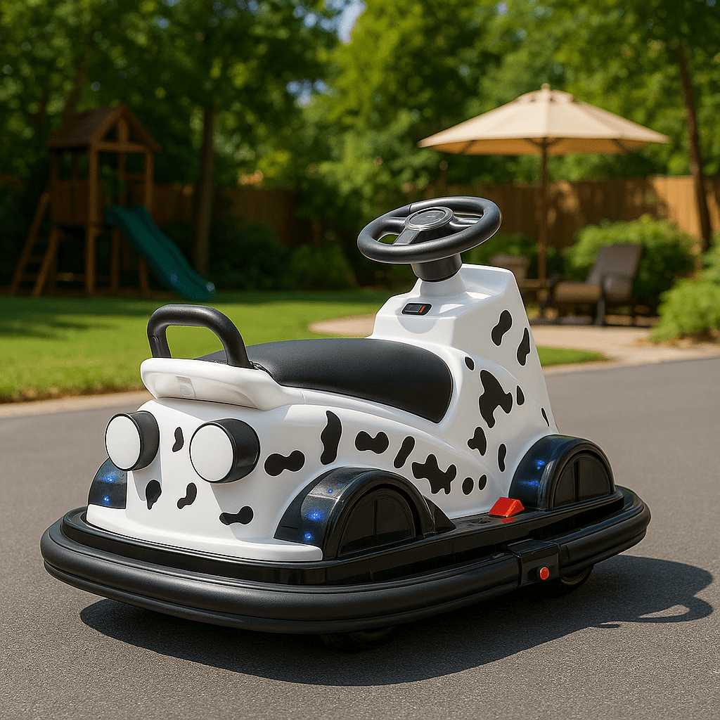 Homy Casa 12V Kids Backyard Ride On Bumper Car, 360° Spin Toy Vehicle ...