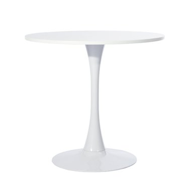 "Recaceik 42"" Modern Tulip Dining Table, Marble Top with Metal Base ...