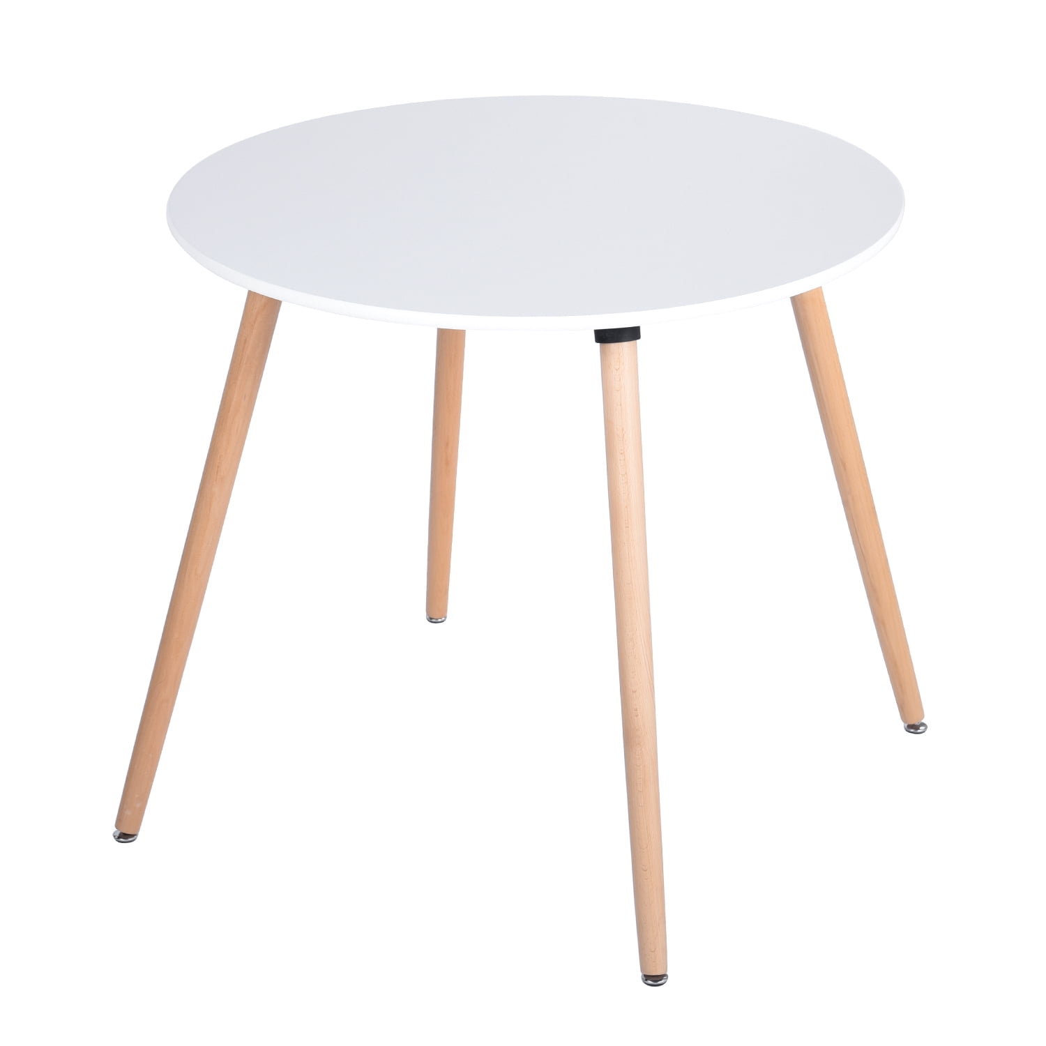 Homy Casa 31.5" Dining Table, Modern Round Tabletop for Kitchen and ...