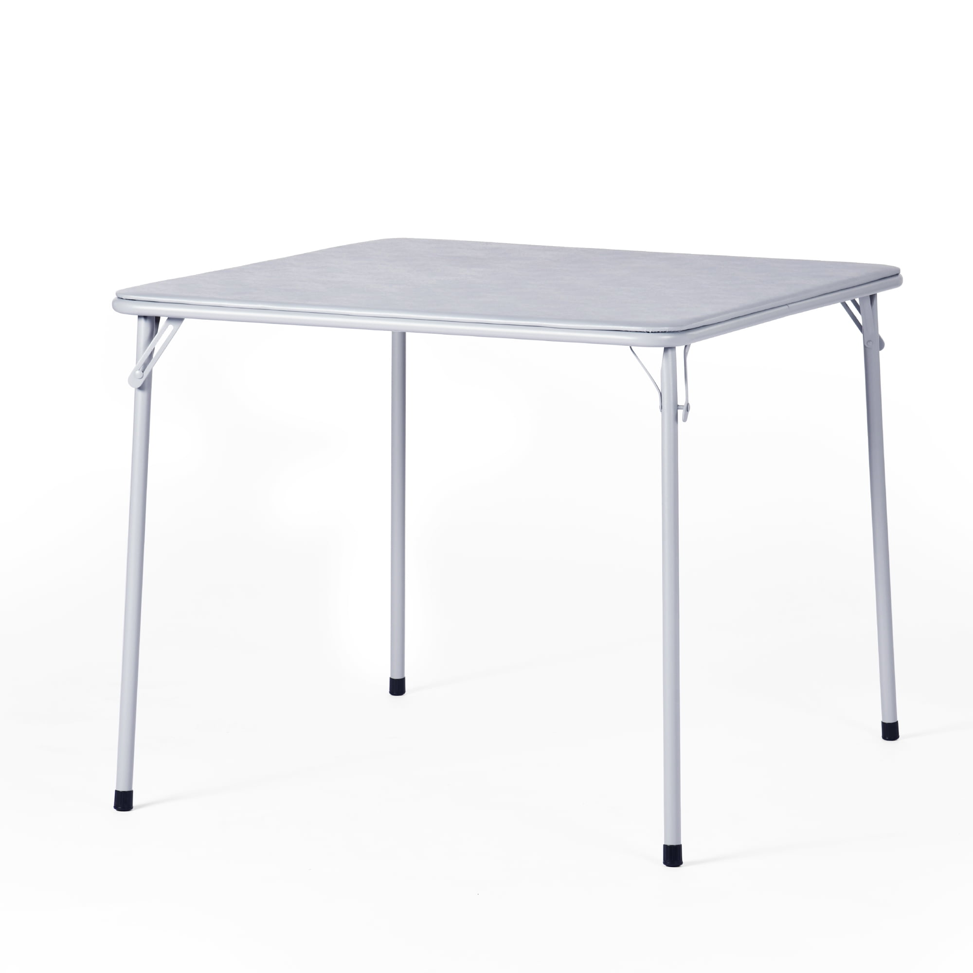 Homy Casa 34" Folding Card Table with Padded Tabletop, Portable Table ...
