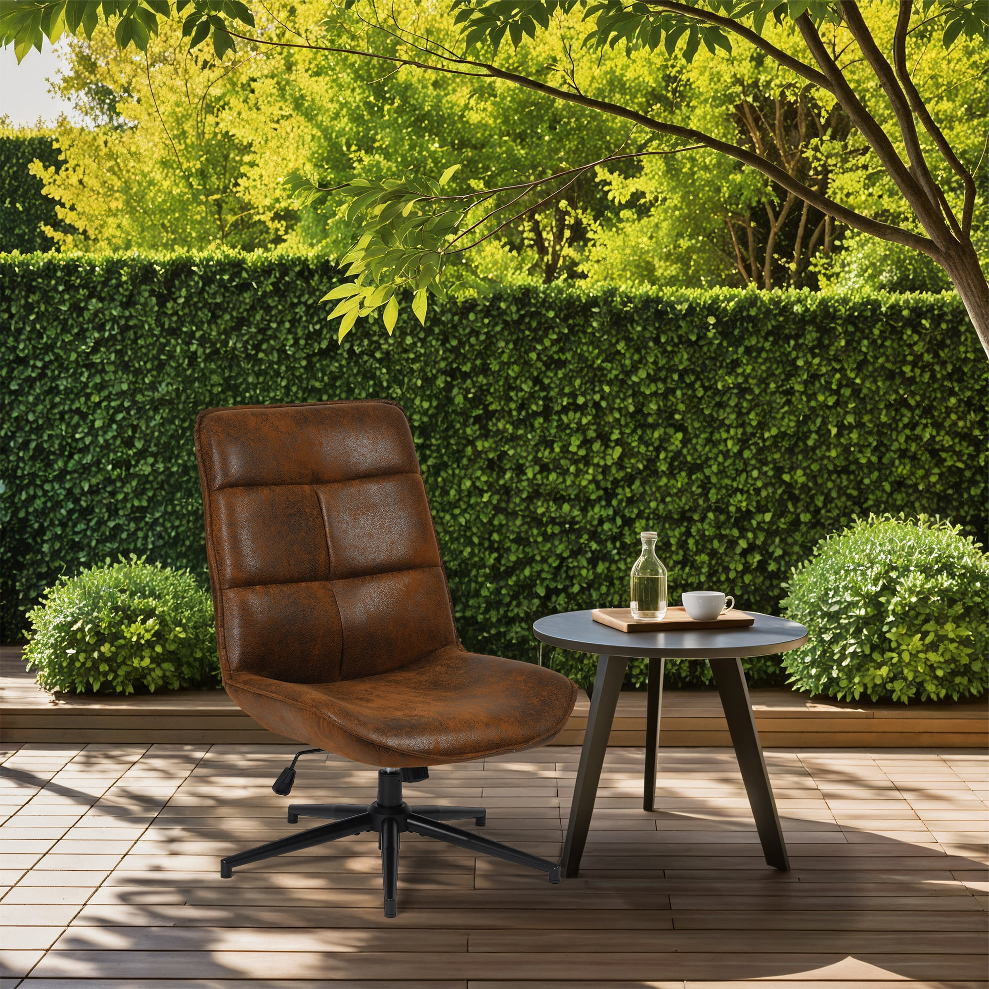 Homy Casa Swivel Accent Chair - 360 Swivel - Walmart.com