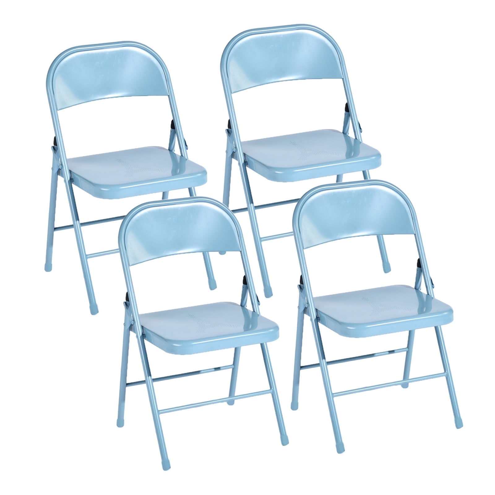 Homy Casa Camping Chair Set of 4, for Adults Folding Portable Lawn ...