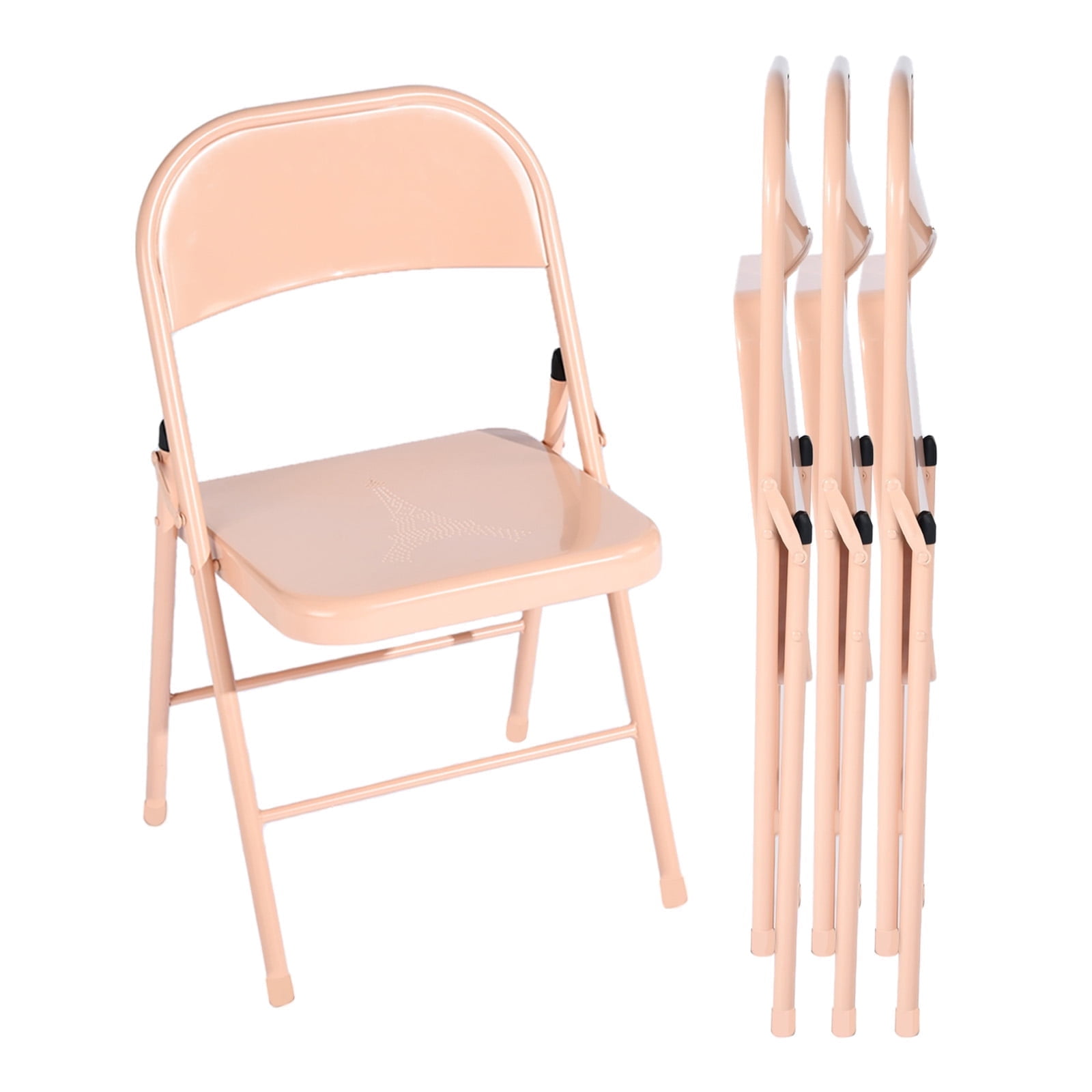 Homy Casa Camping Chair Set of 4, for Adults Folding Portable Lawn ...