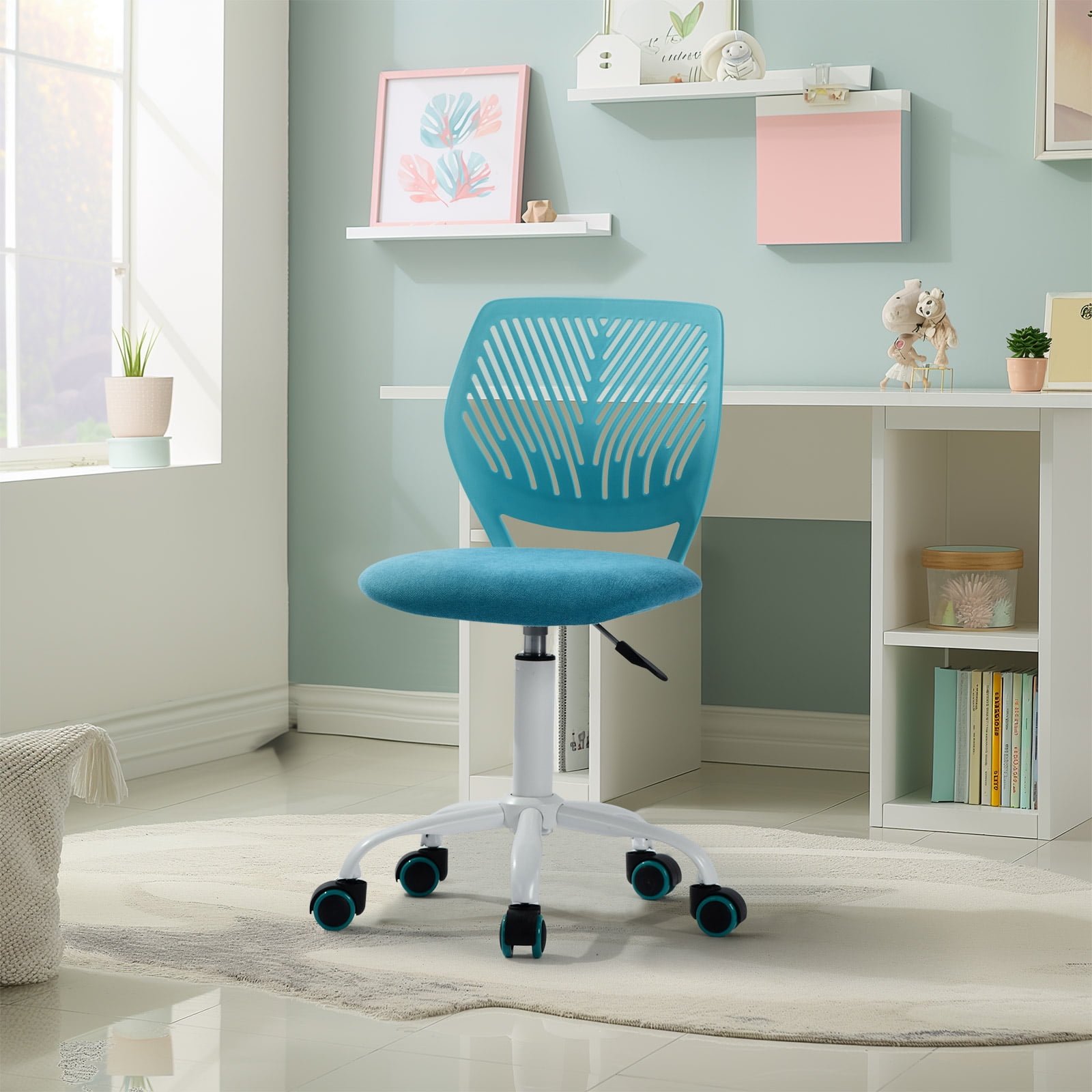 Homy Casa Desk Chair - Height Adjustable Study Computer Chair - Walmart.com