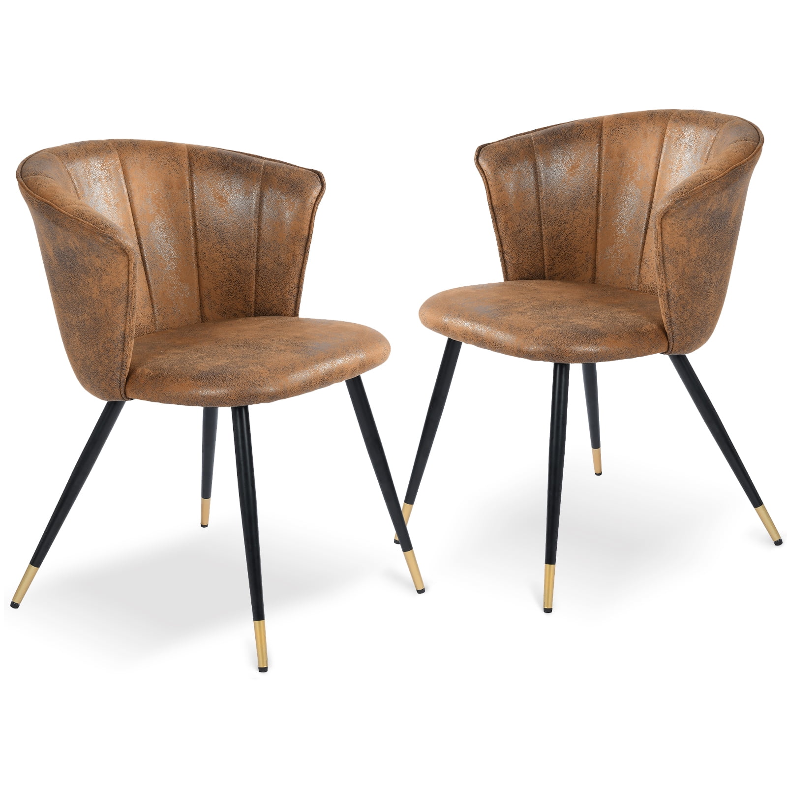 Homy Casa Dining Chairs Set of 2 - Boucle Upholstered - Walmart.com