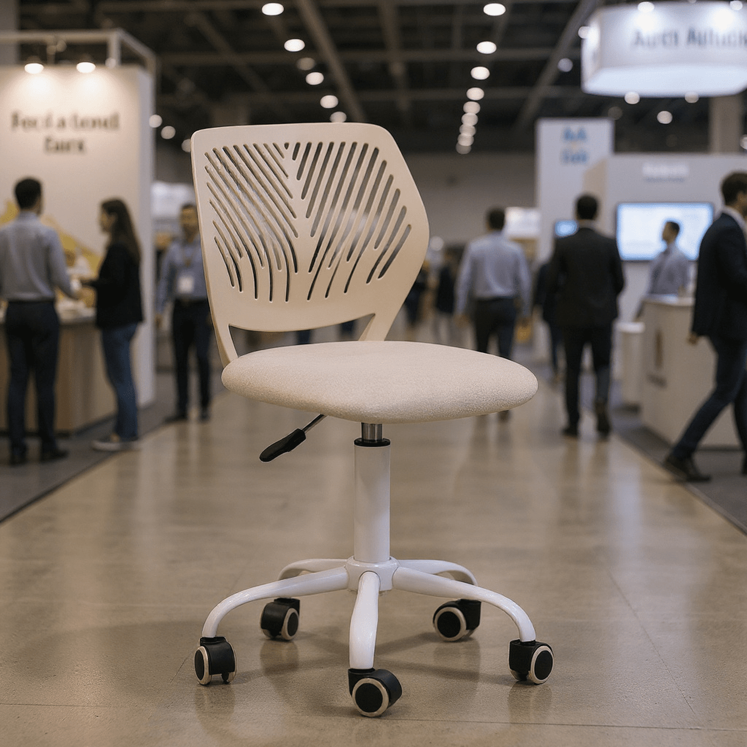 Homy Casa Ergonomic Exhibition Chair Adjustable Swivel with Height ...