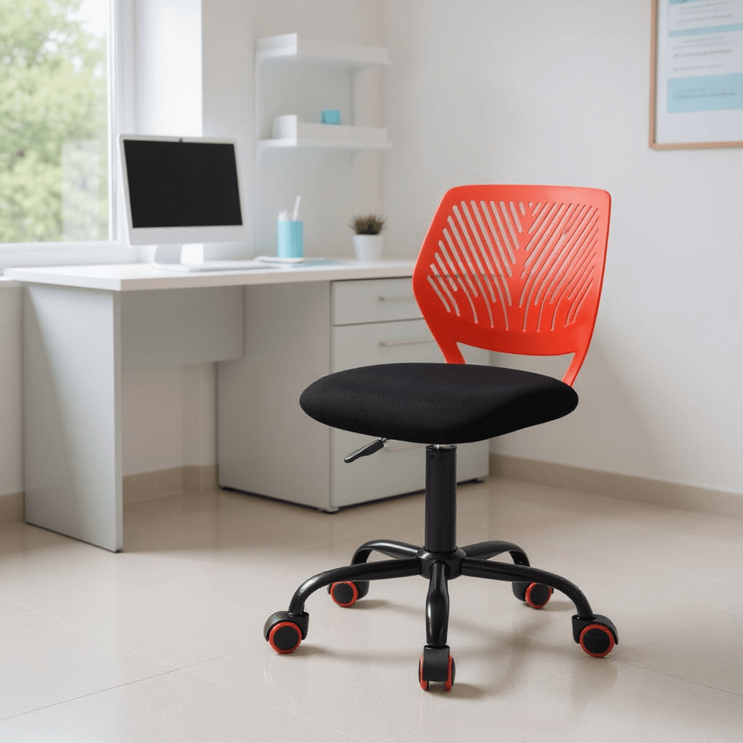 Homy Casa Ergonomic Medical Clinic Task Stool with Adjustable Height ...