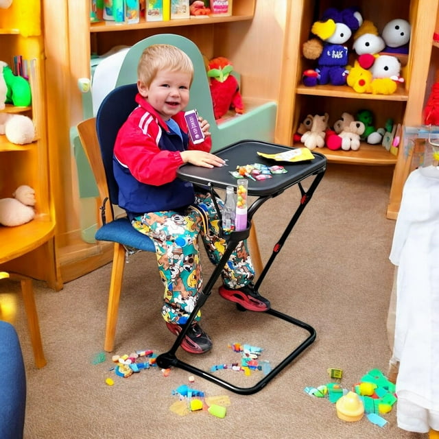 Homy Casa Folding Kids Activity Table, Adjustable Height & Tilt, Ideal ...