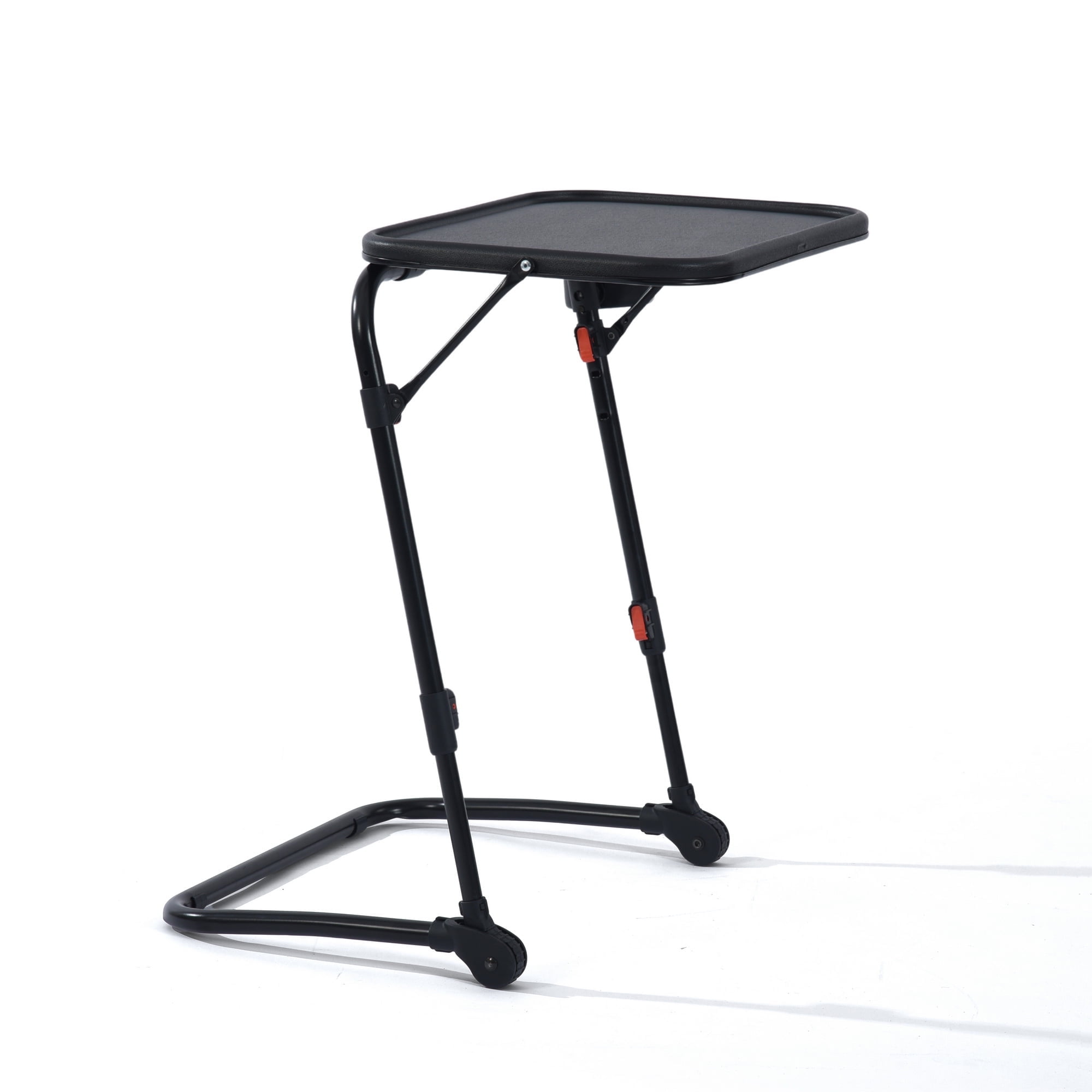 Homy Casa Folding Overbed Table Adjustable Height & Tilt for Hospital ...