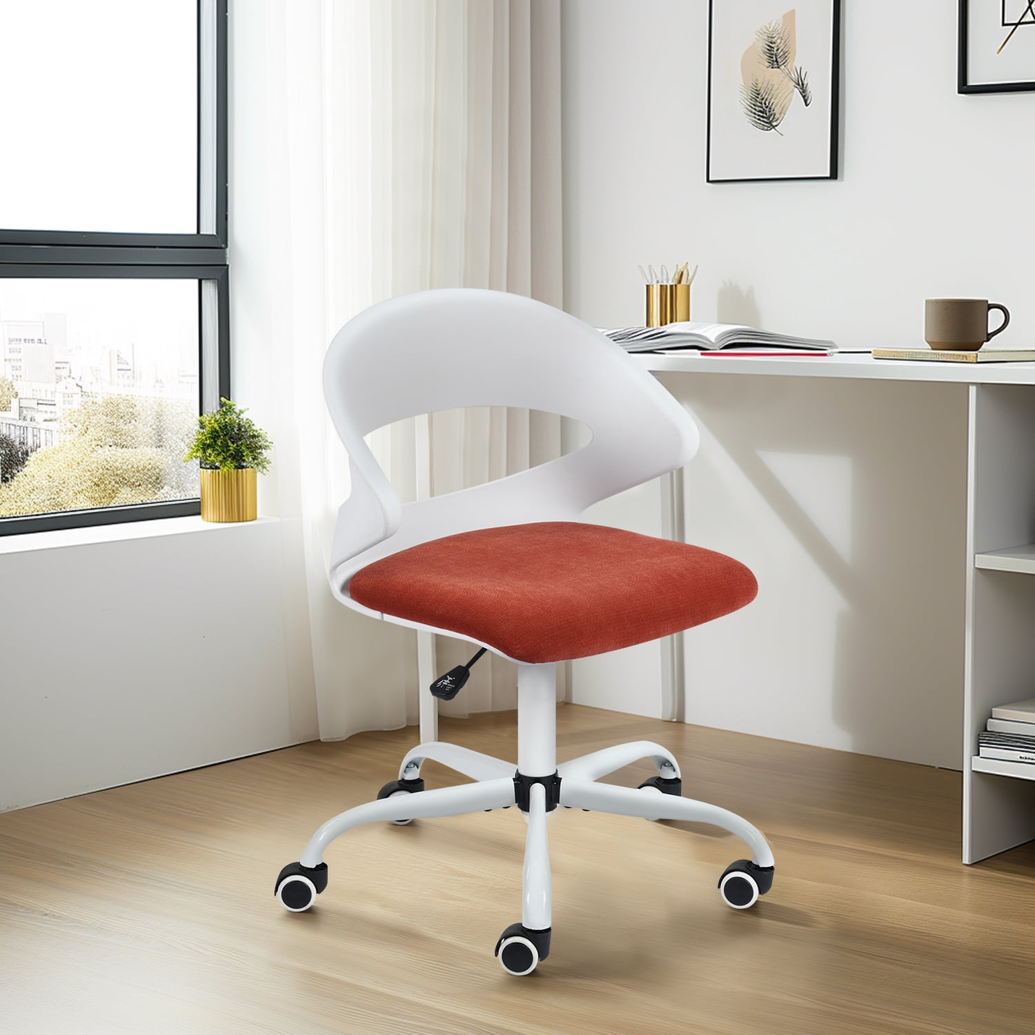 Homy Casa Modern Office Chair - with Arms and Wheels, Adjustable Swivel ...