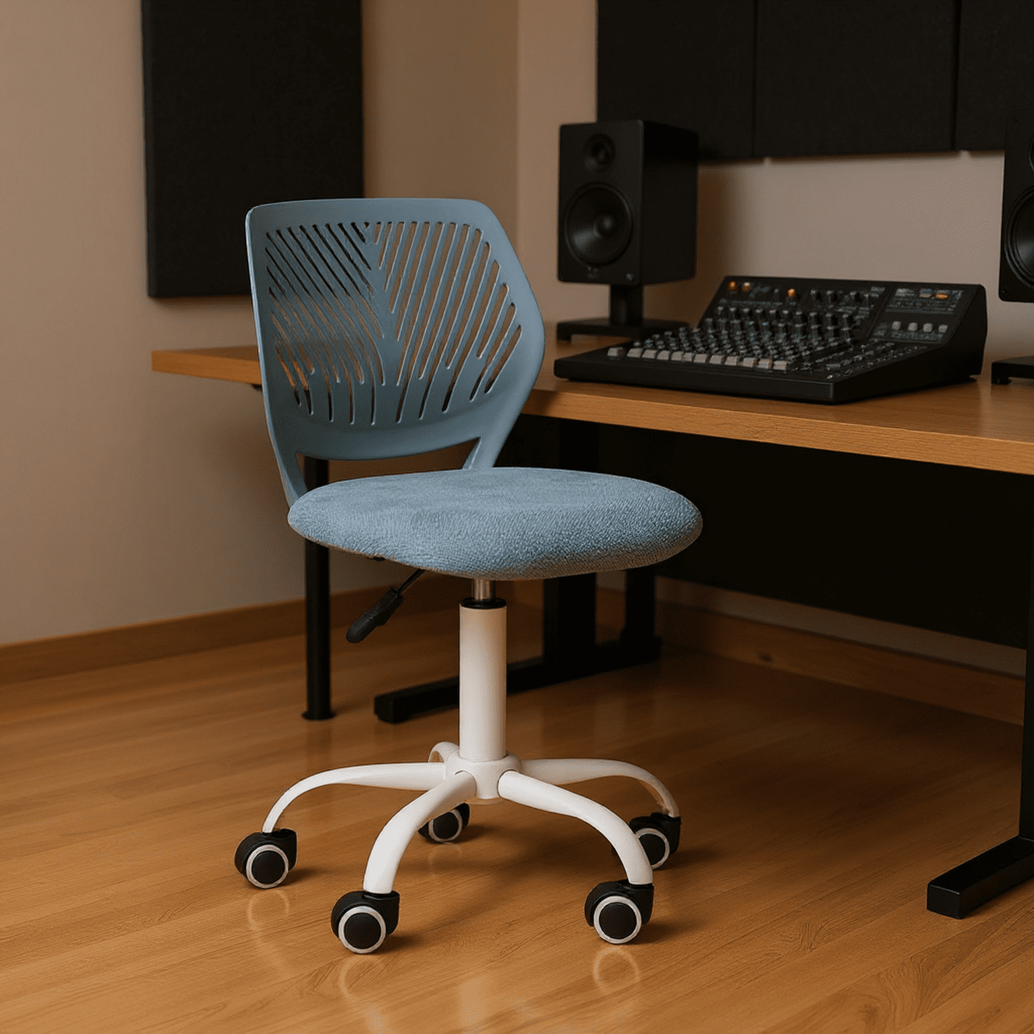 Homy Casa Recording Studio Mixing Stool Ergonomic Adjustable Swivel ...