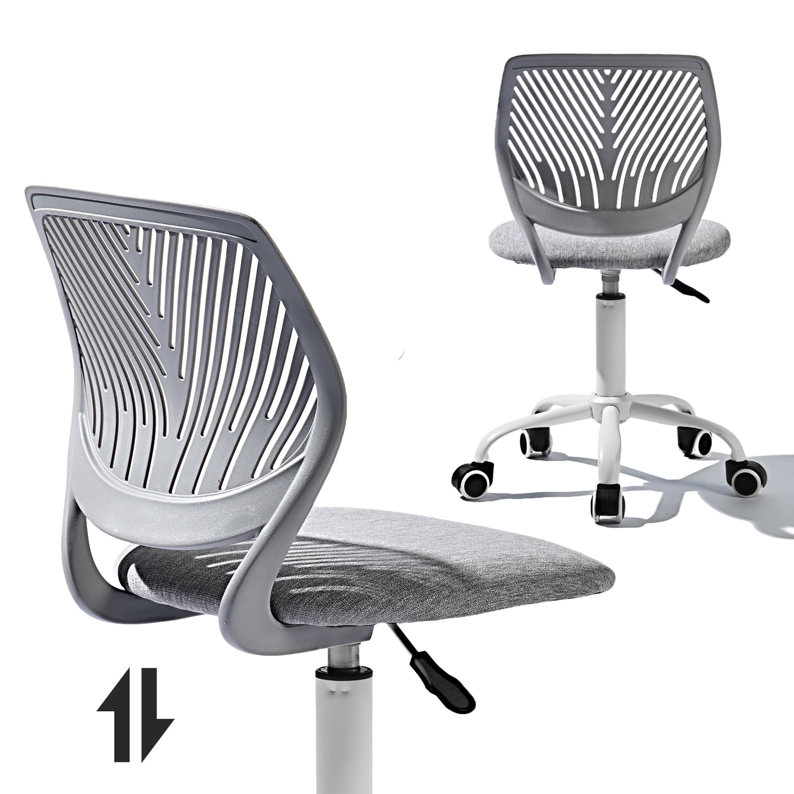 Homy Casa School Student Desk Chair Set of 2, Ergonomic Classroom Task ...