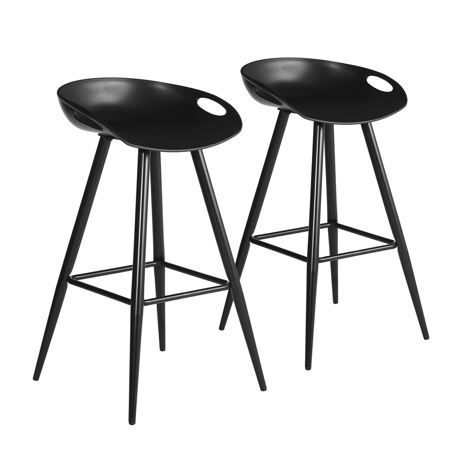 Homy Casa Set of 2 Modern Simple Bar Stools,32.3