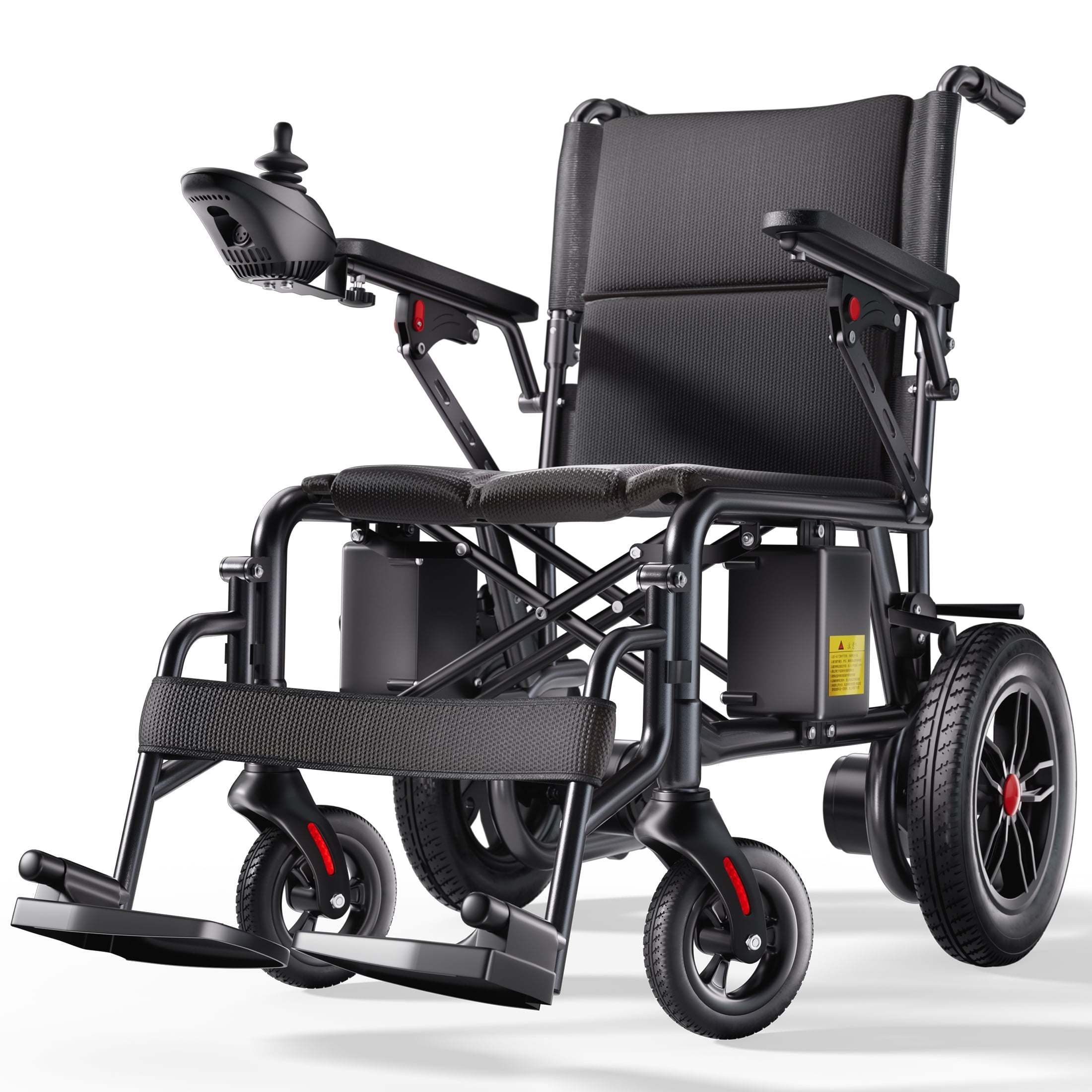 HomyKing Foldable Electric Wheelchair – Lightweight Travel Power ...