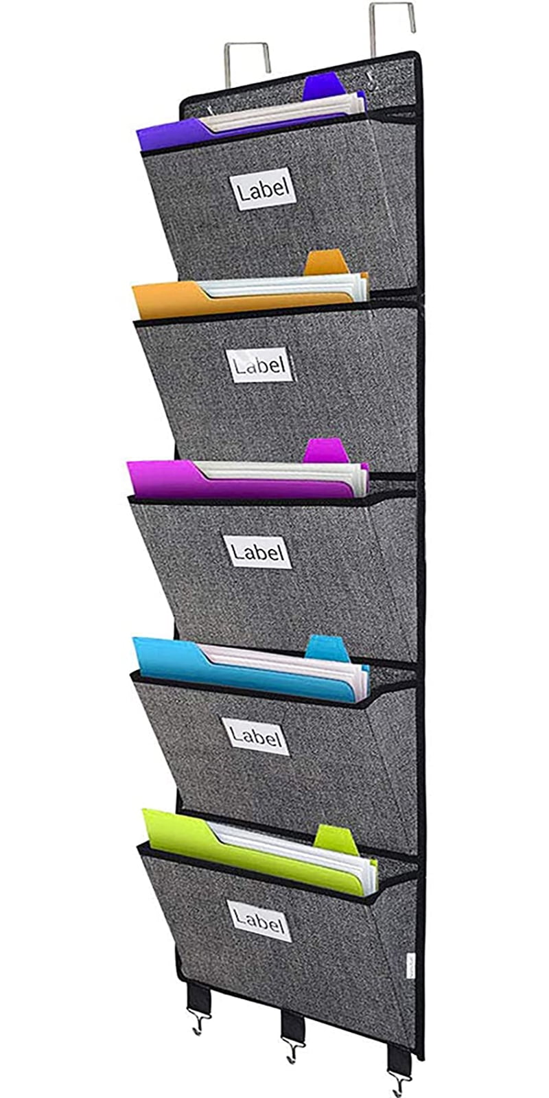 Homyfort Over the Door File Organizer, Wall Storage for Office ...
