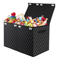 Homyfort Extra Big Foldable Toy Box Storage Organizer - Large Kids Toy ...
