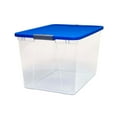Free Shipping! Homz Extra Large 64-Quart Stackable Clear Storage ...