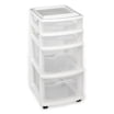 Sterilite Wide 4 Drawer Tower White - Walmart.com