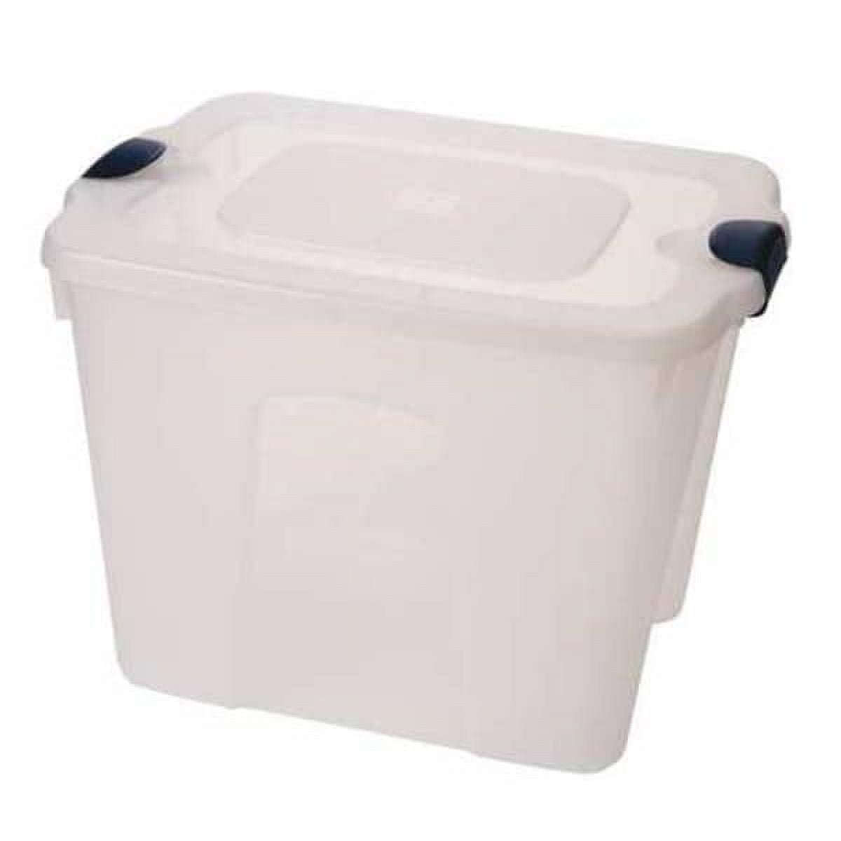 Homz Storage Tote,Clear,Polypropylene 8520GRCL.08 - Walmart.com