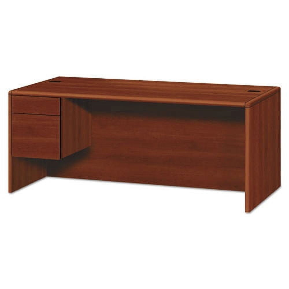 Hon 10700 Series Single Pedestal Credenza, 1 Box/File Pedestal, 72W X ...