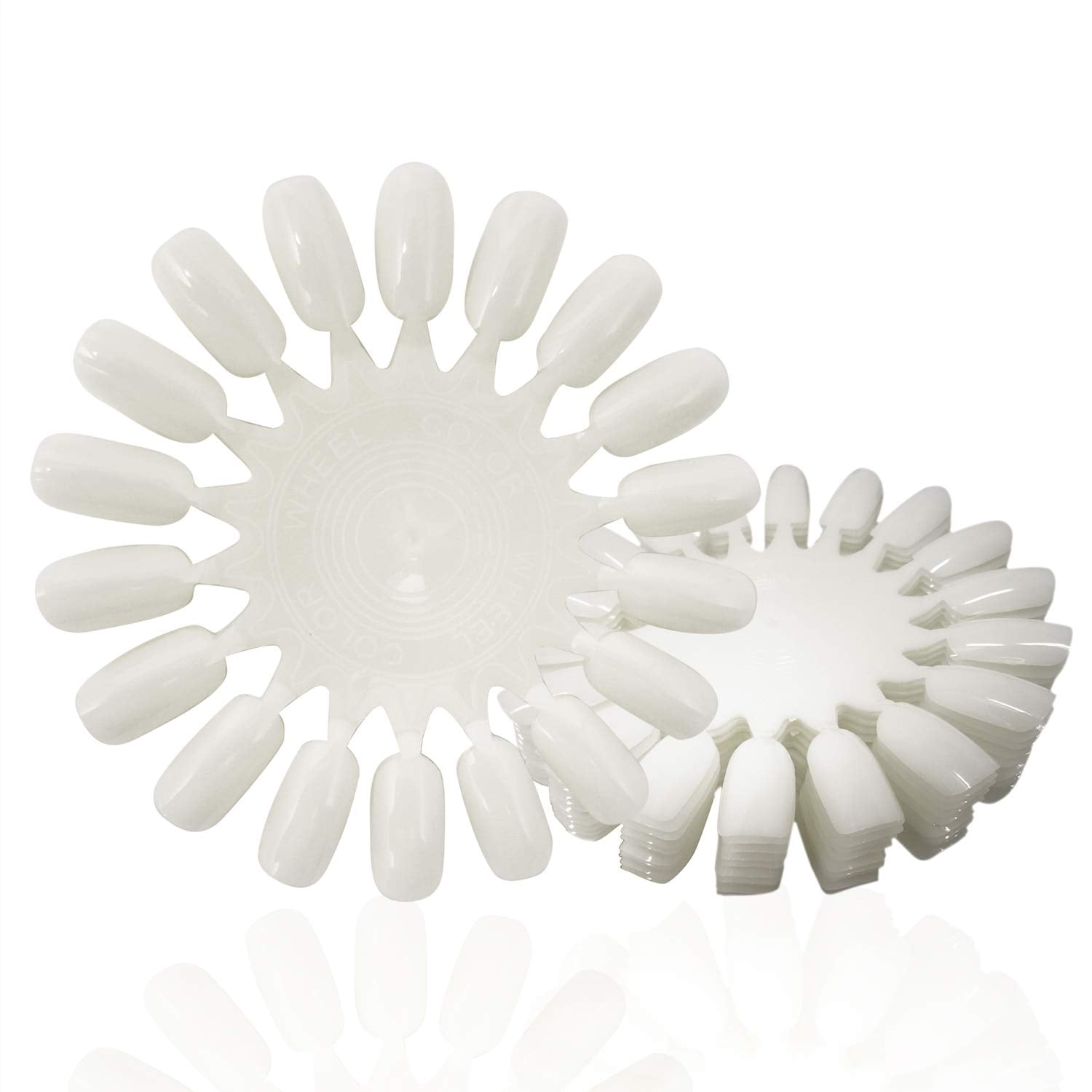 Honbay 20PCS Plastic 18 TMA2 Tips False Nail Swatches Wheels Nail Art ...