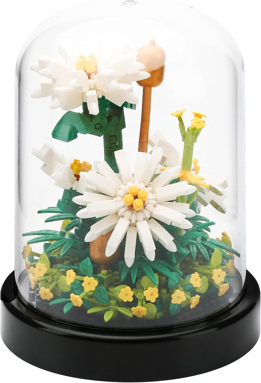 Honchoes Daisy Flowers Building Set with Cover for Adults Not ...