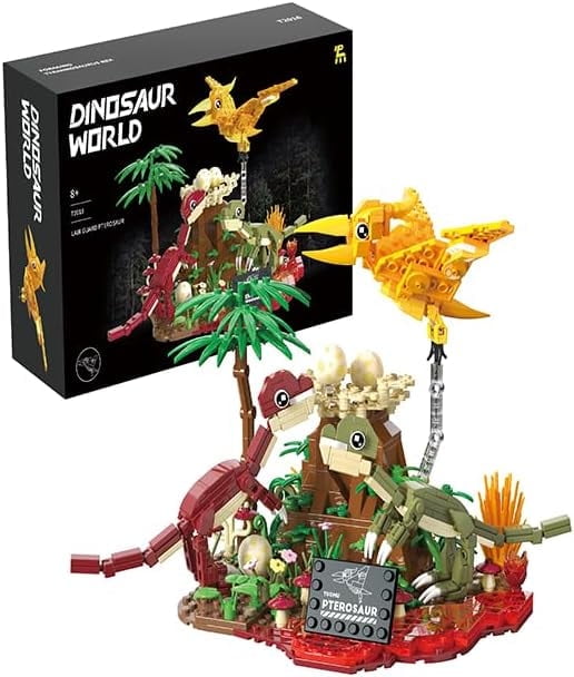 Honchoes Pterosaur Building Block Set Compatible with Lego Dinosaur ...