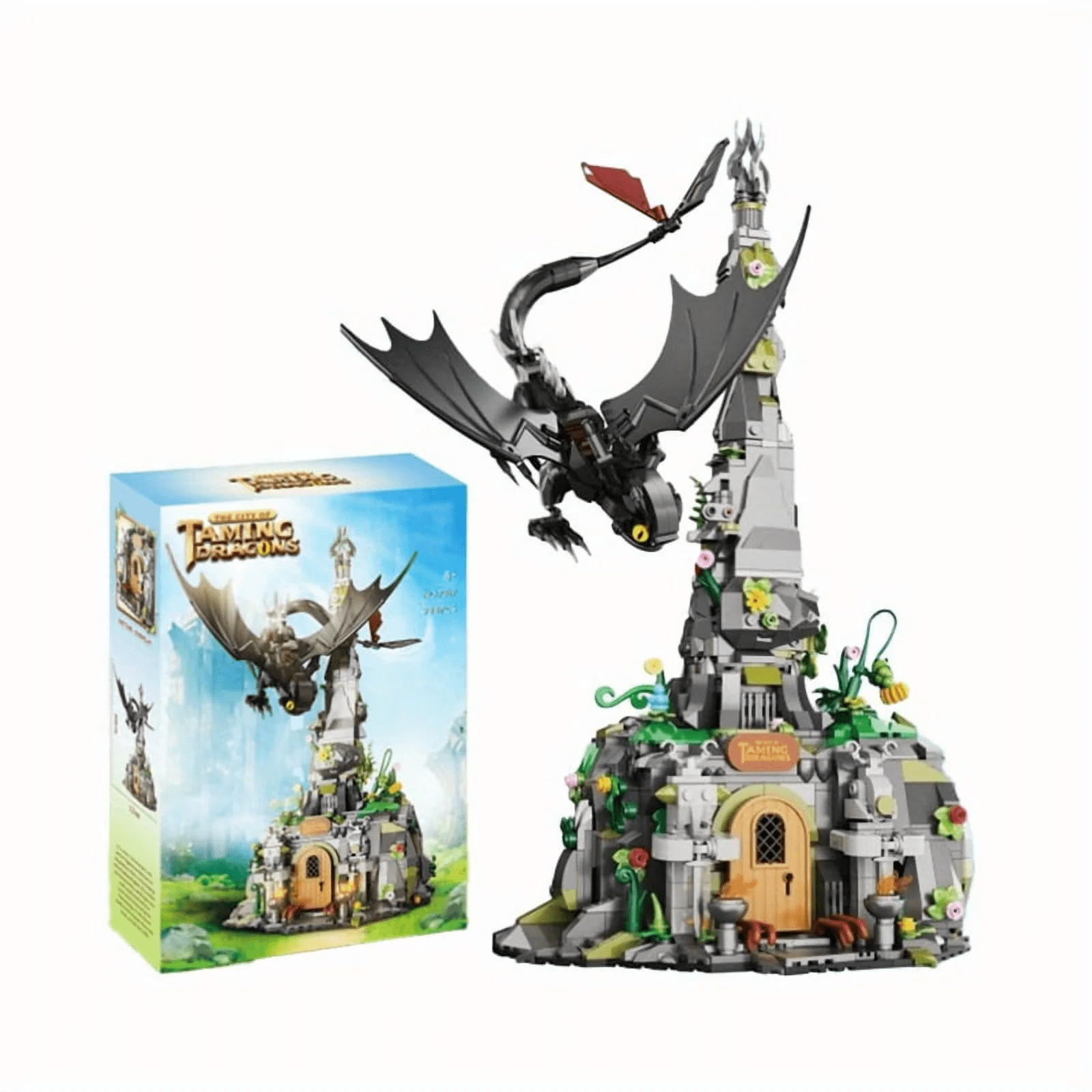 Honchoes Dragon Building Set Compatible with Lego Animal Castle Model ...