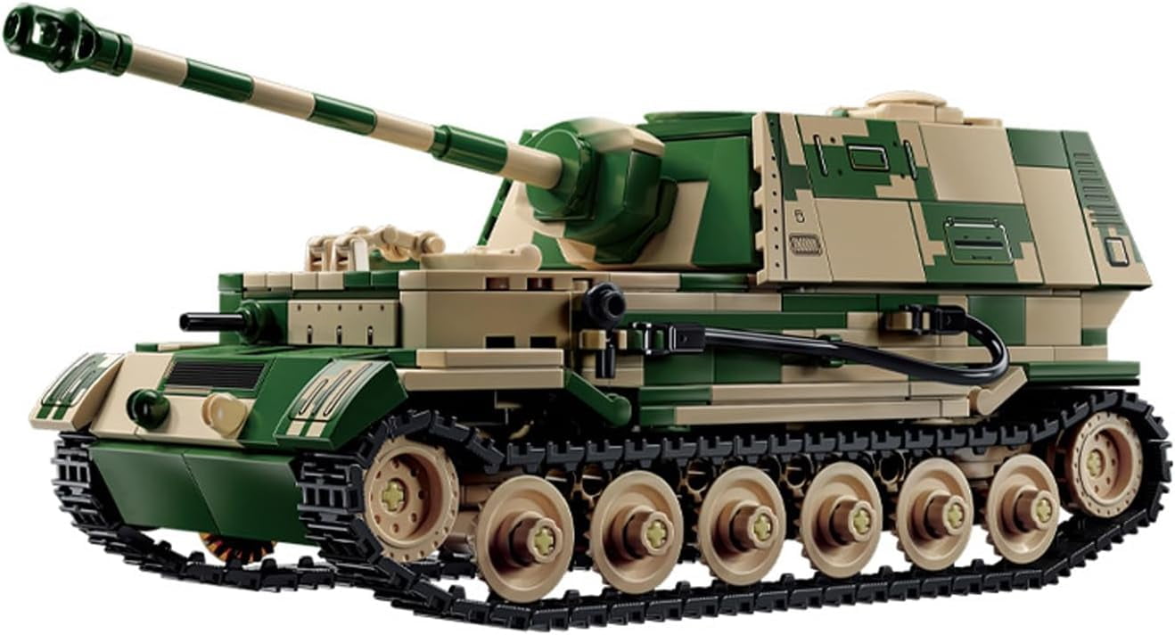 Honchoes Military Elephant Tank Building Set Compatible with Lego WW2 ...