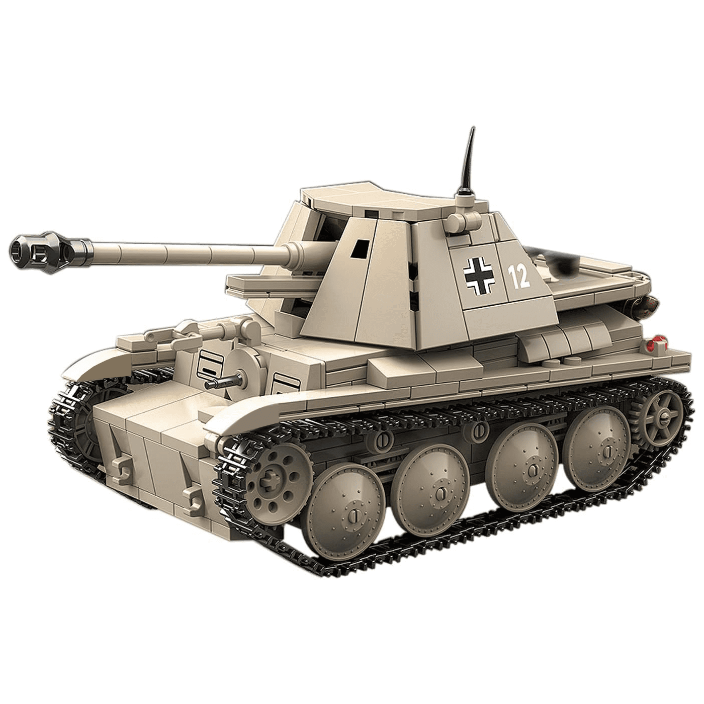 Honchoes Military Marder III H Tank Destroyer Building Set Compatible ...