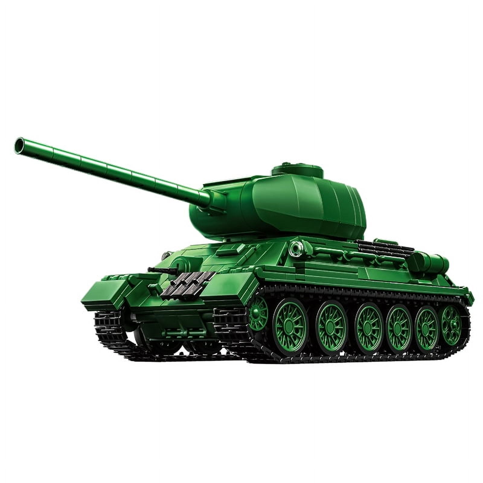 Honchoes T34-85 Medium Tank Building Set Compatible with Lego Tank ...